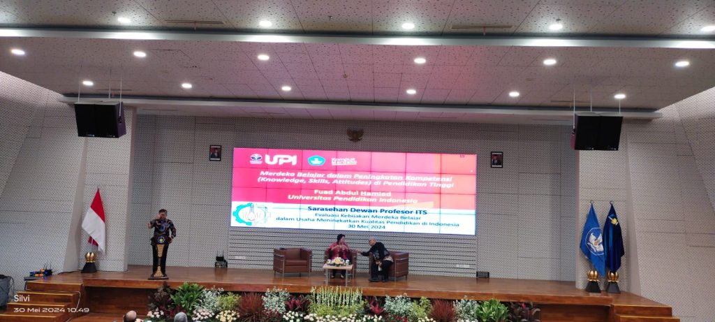 Dewan Profesor ITS, Gelar Sarasehan Nasional Merdeka Belajar ...